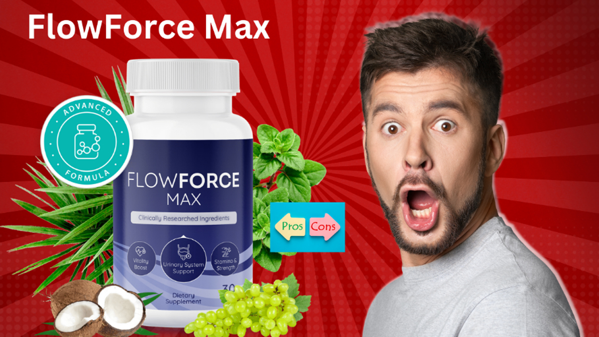 FlowForce Max – Your Ultimate Solution for Prostate Health and Vitality ...